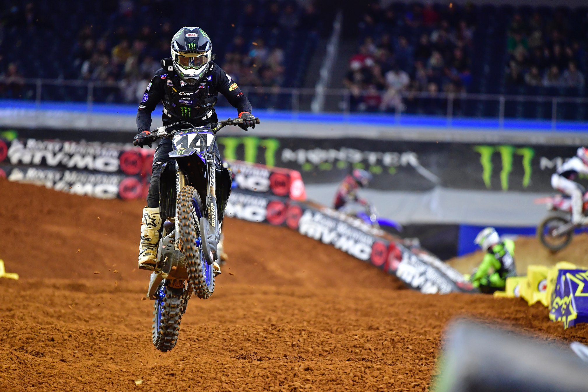 Justin Cooper von Monster Energy Star Yamaha Motor USA Racing holt ...