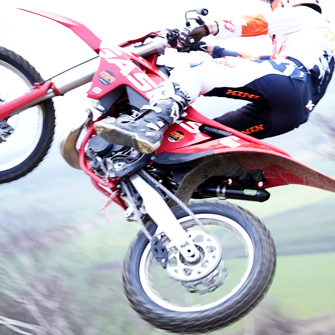 Gasgas 250 Motocross Umbau auf Freestyle | Motorradreporter