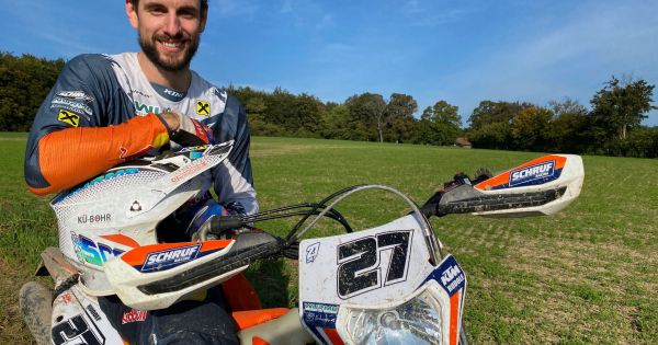 Enduro-Ass Dieter Rudolf steuert auf das Saison-Finale zu ...