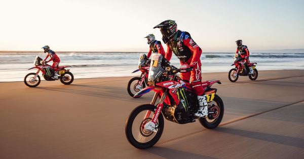 Dakar 2023 - Team Monster Energy Honda | Motorradreporter